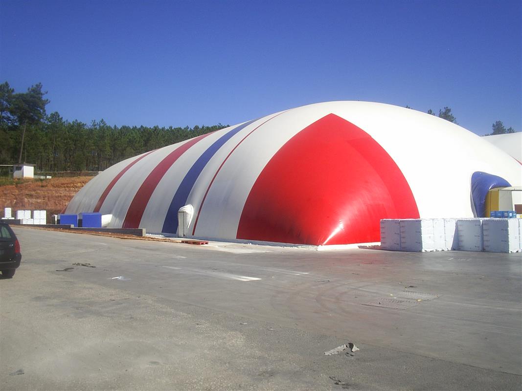 inflatable pavilion for storage - Pistelli Portugal - Rental and sale ...