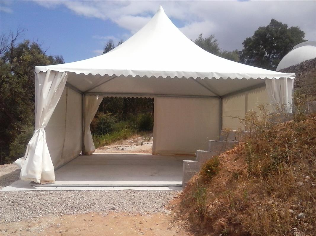 coverage type pyramids and canopys - Pistelli Portugal - Rental and ...